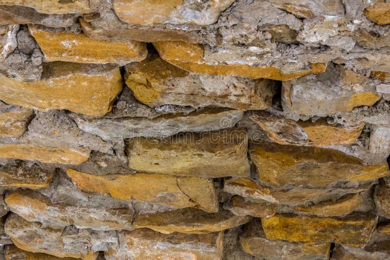 Walls of Rough Mountain Stone. Wall of Stone Stock Photo - Image of ...