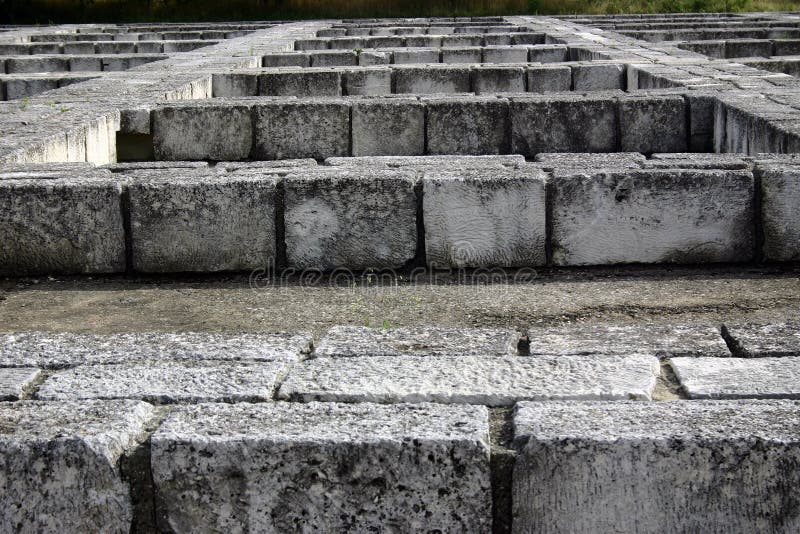 Walls of stone blocks stock photo. Image of strong, pieces - 13350136