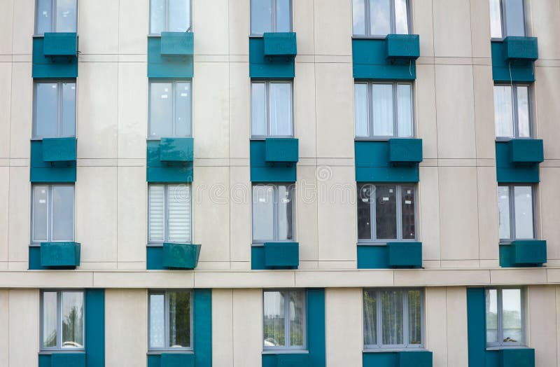 The Walls of a Multi-storey Building Under Construction Stock Image ...