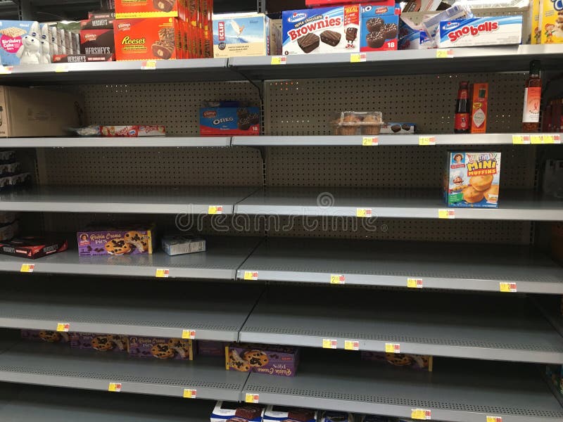 Walmart Interior Snack Section Empty Editorial Stock Photo - Image of ...