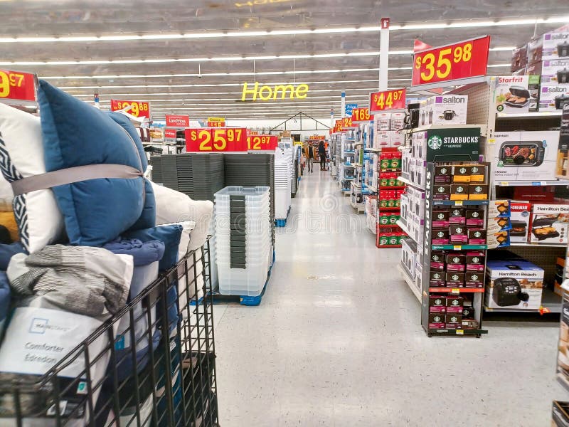 Walmart Superstore Goods Department Editorial Image - Image of mall ...