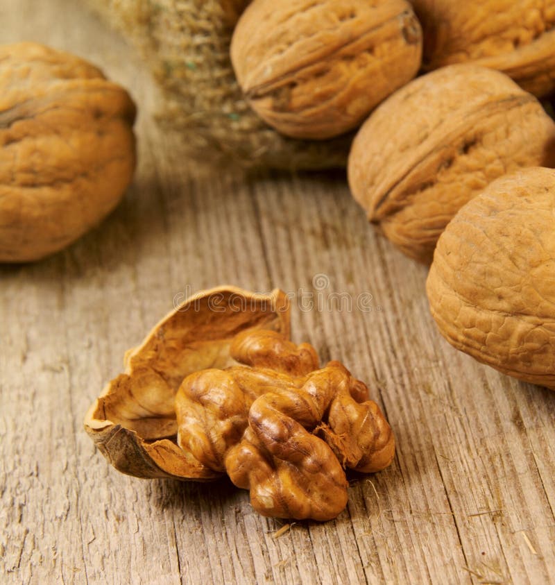 Walnuts stock image. Image of decor, copy, cracked, diet - 15524585
