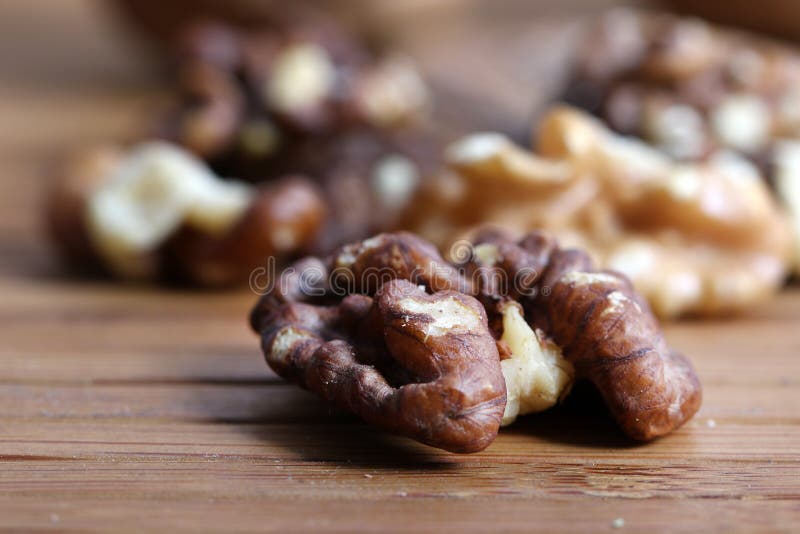 Walnut stock image. Image of detailed, fruit, macro - 119676553