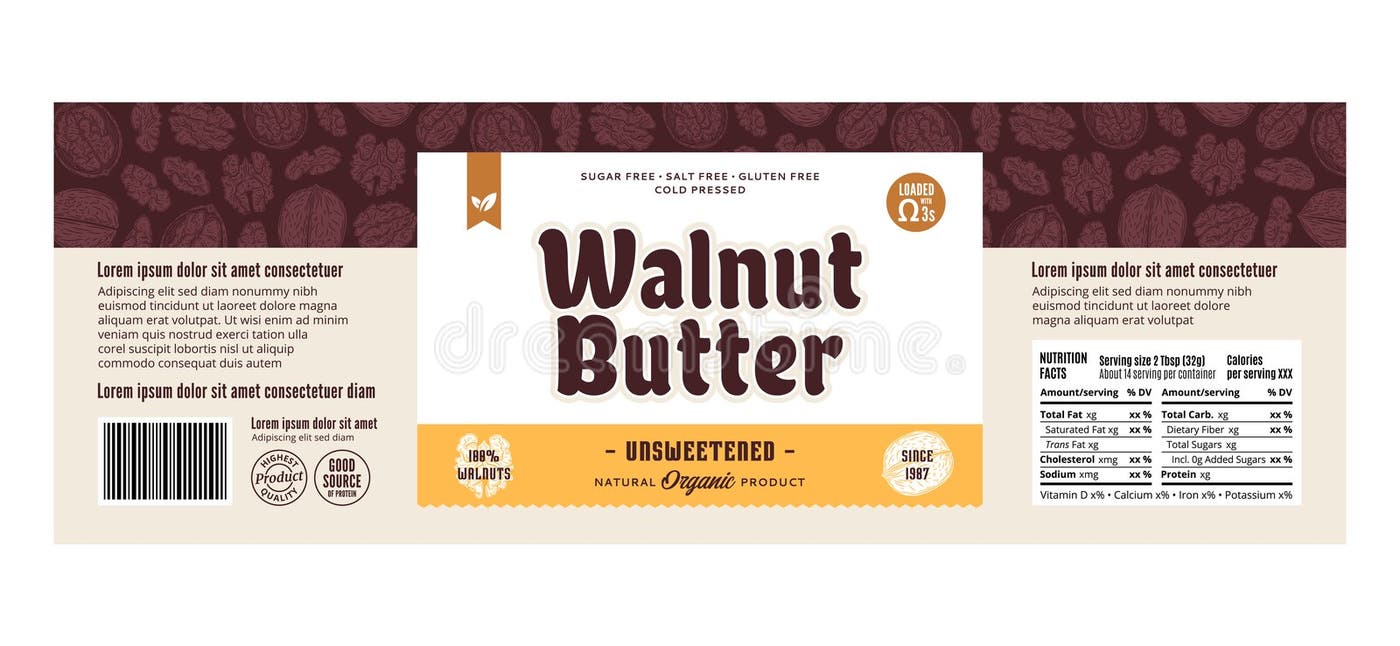 Walnut Label Stock Illustrations – 1,313 Walnut Label Stock ...