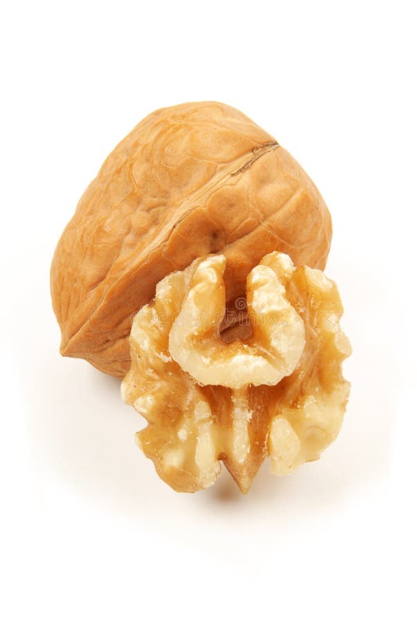 Walnut kernel stock photo. Image of heart, cooking, fruit - 25683218
