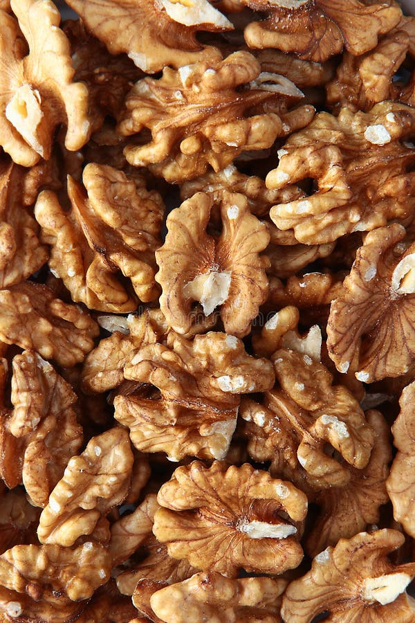 Walnut without Shell in Large Quantities. Peeled Walnut. Natural ...