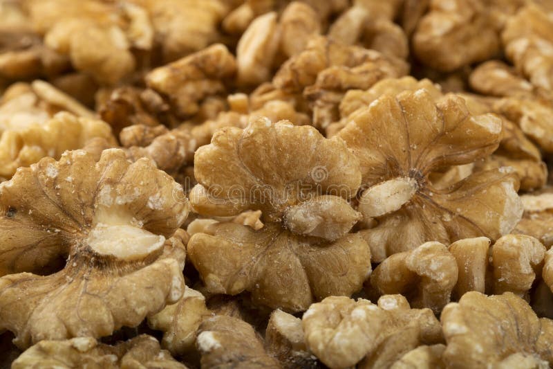 Walnut on the Table.Proper Nutrition Stock Photo - Image of heap, brown ...
