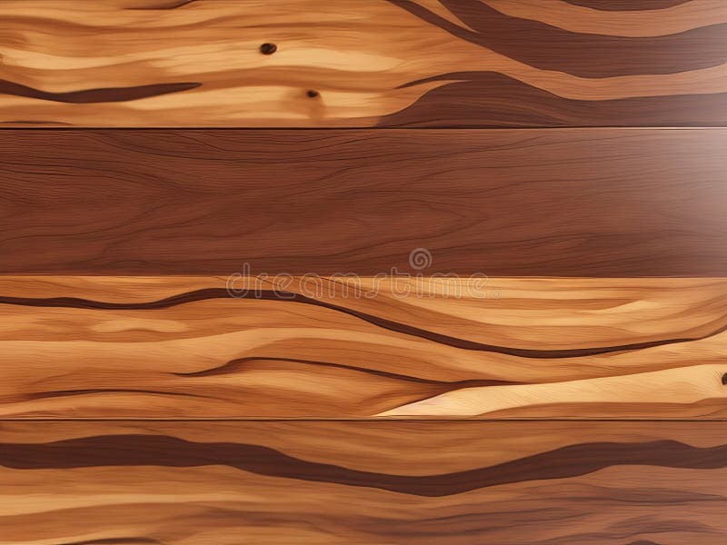 A Walnut Wood Plank Background is Cosy and Rustic. Stock Illustration ...
