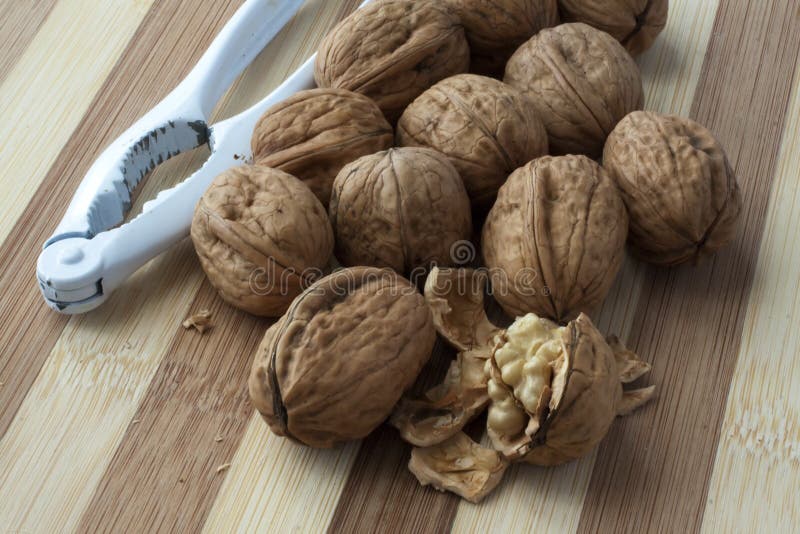 Walnuts stock image. Image of walnut, brown, ingredient - 12417163