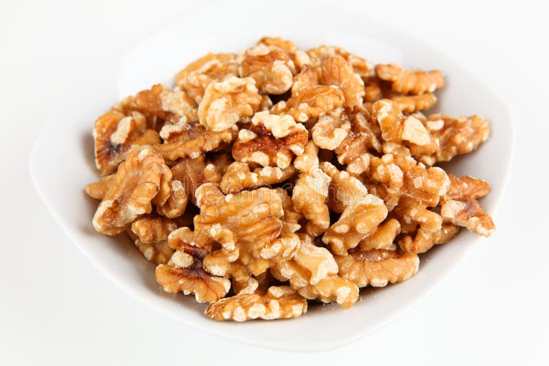 Walnuts stock photo. Image of walnuts, snack, white, isolated - 74139476