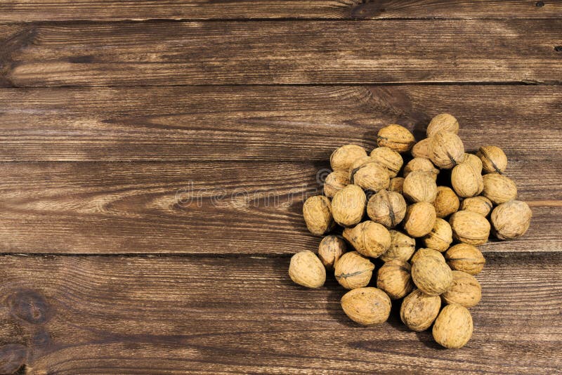 Walnuts. stock photo. Image of ground, substrate, walnuts - 62607598