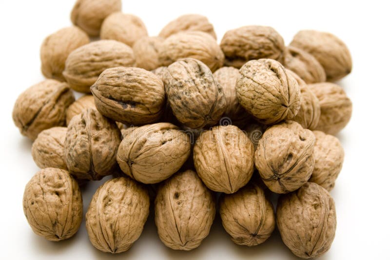 Walnuts stacked stock photo. Image of tree, stacked, time - 22963156