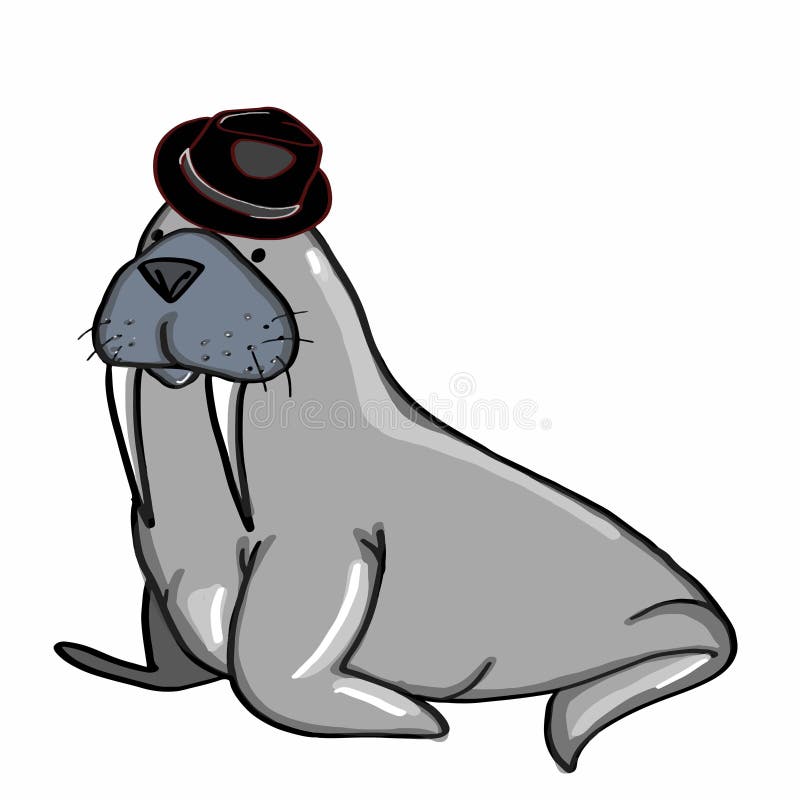 Walrus Hat Stock Illustrations – 488 Walrus Hat Stock Illustrations ...