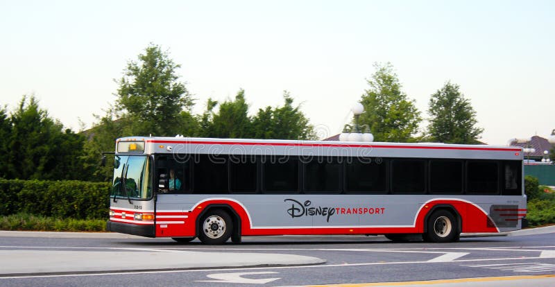 Walt Disney World Transportation System Bus. Editorial Image - Image of ...