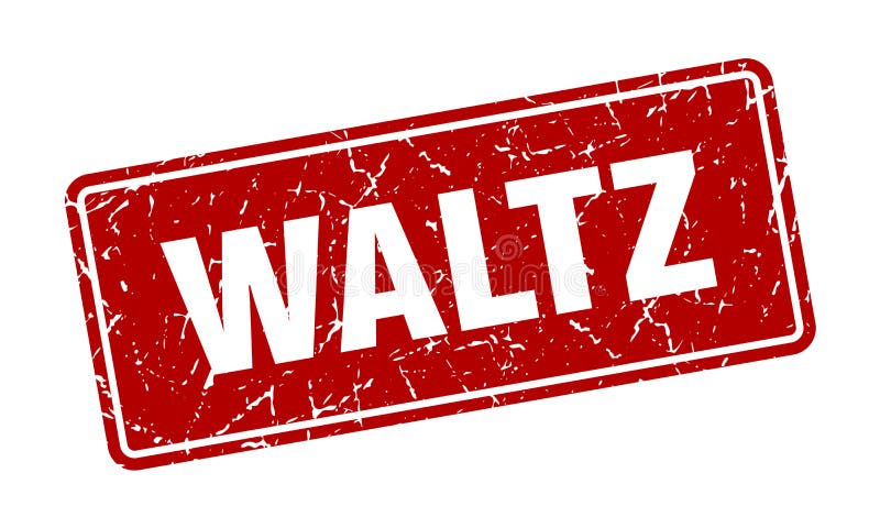 Waltz Sign. Waltz Grunge Stamp Stock Vector - Illustration of sign ...