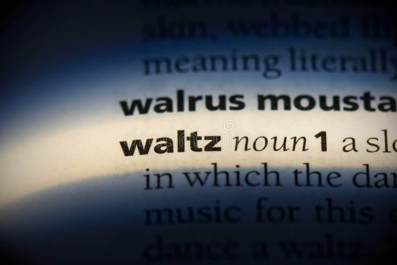 Waltz stock photo. Image of waltz, linguistic, meaning - 161576872