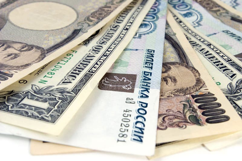 Waluta zdjęcie stock. Obraz złożonej z rubel, banknot - 10263772