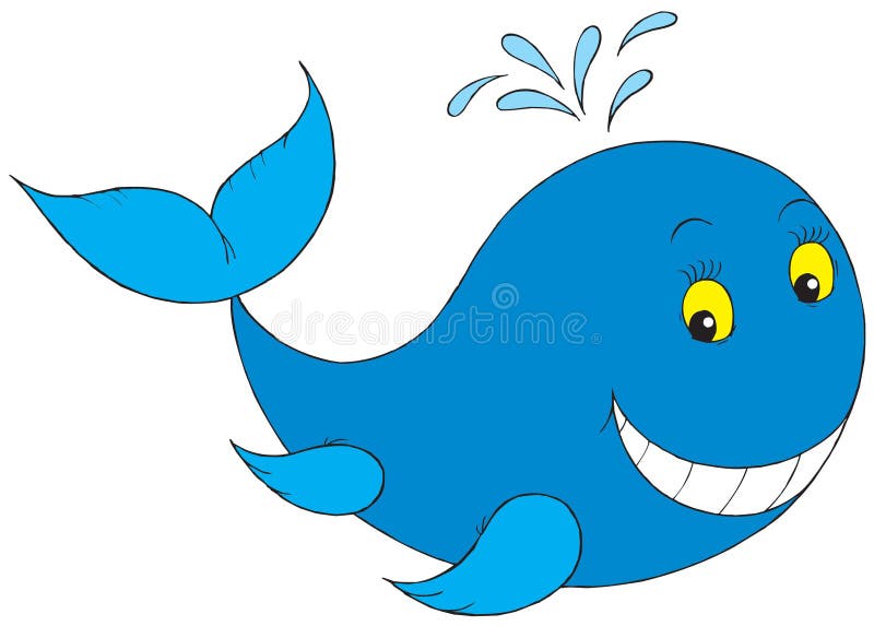 De VectorIllustratie Van De Walvis Vector Illustratie - Illustration of ...