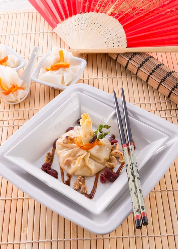 Wan Tan stock image. Image of black, rice, delikatesse - 28059297