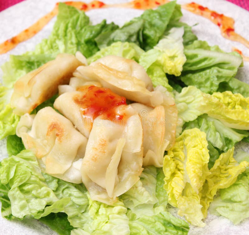 Chinese wantans stock image. Image of cooking, chop, healthy - 24182497