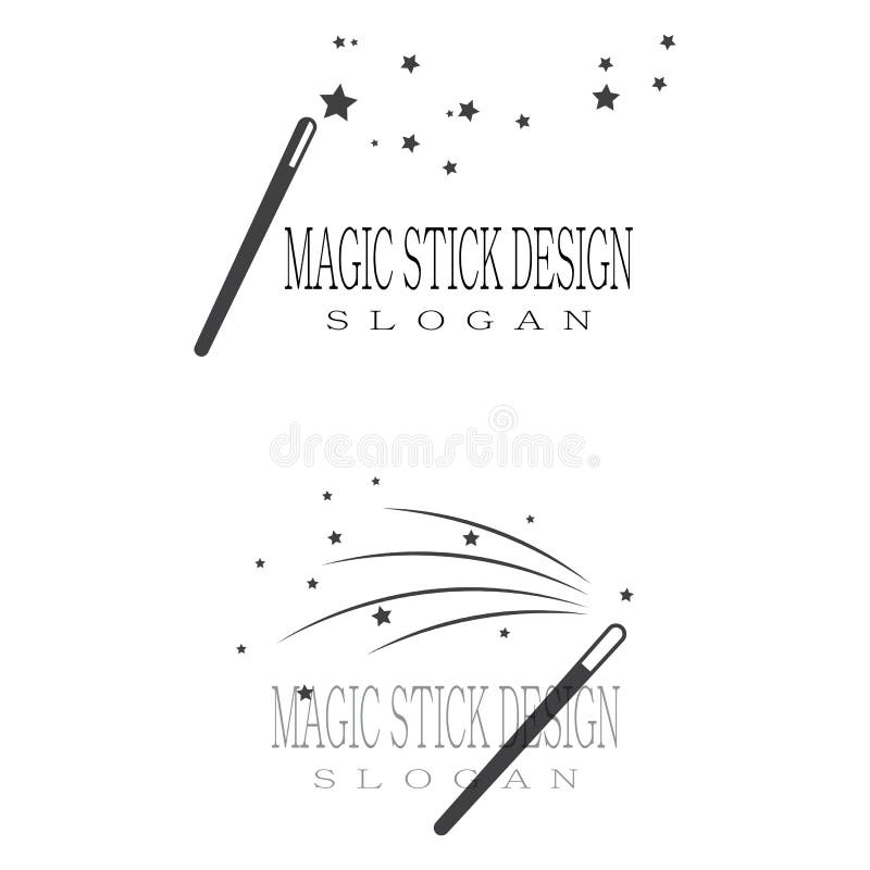 Magic Wand Logo Stock Illustrations – 6,527 Magic Wand Logo Stock ...