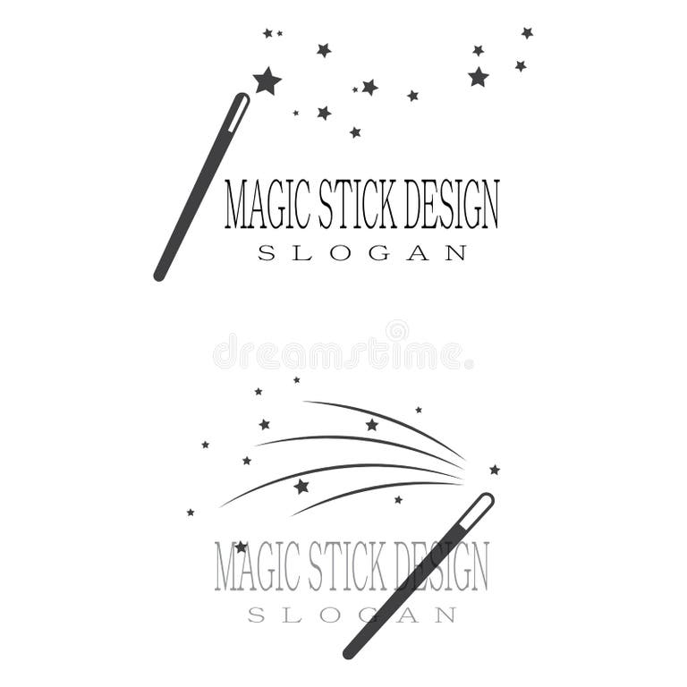 Magic Wand Logo Stock Illustrations – 6,448 Magic Wand Logo Stock ...