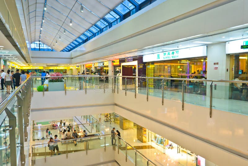 Wanda plaza interior editorial stock image. Image of luxurious - 22064529