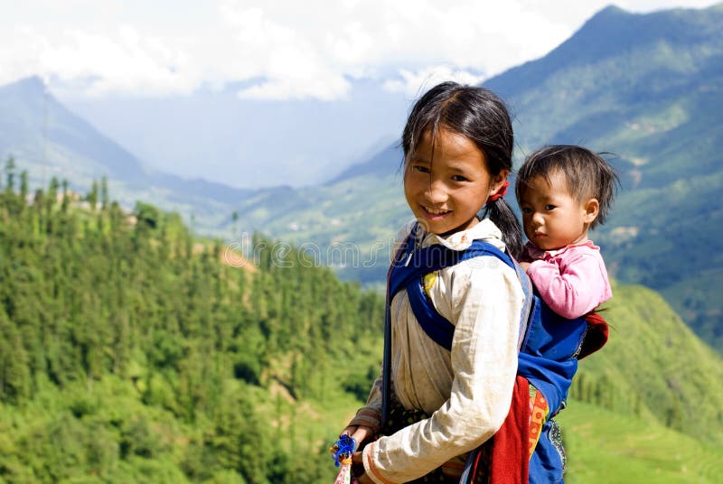 Wandering Child editorial stock image. Image of valley - 21033229