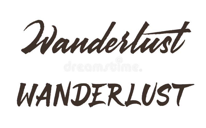 Wanderlust Word Stock Illustrations – 378 Wanderlust Word Stock ...