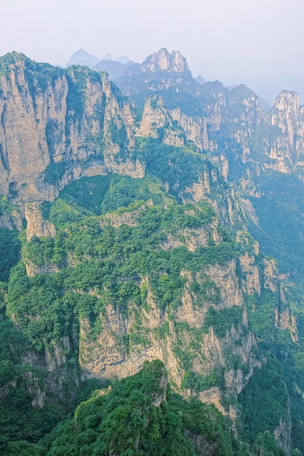 Wang Mangling stock photo. Image of mountains, mist, cliff - 98167730