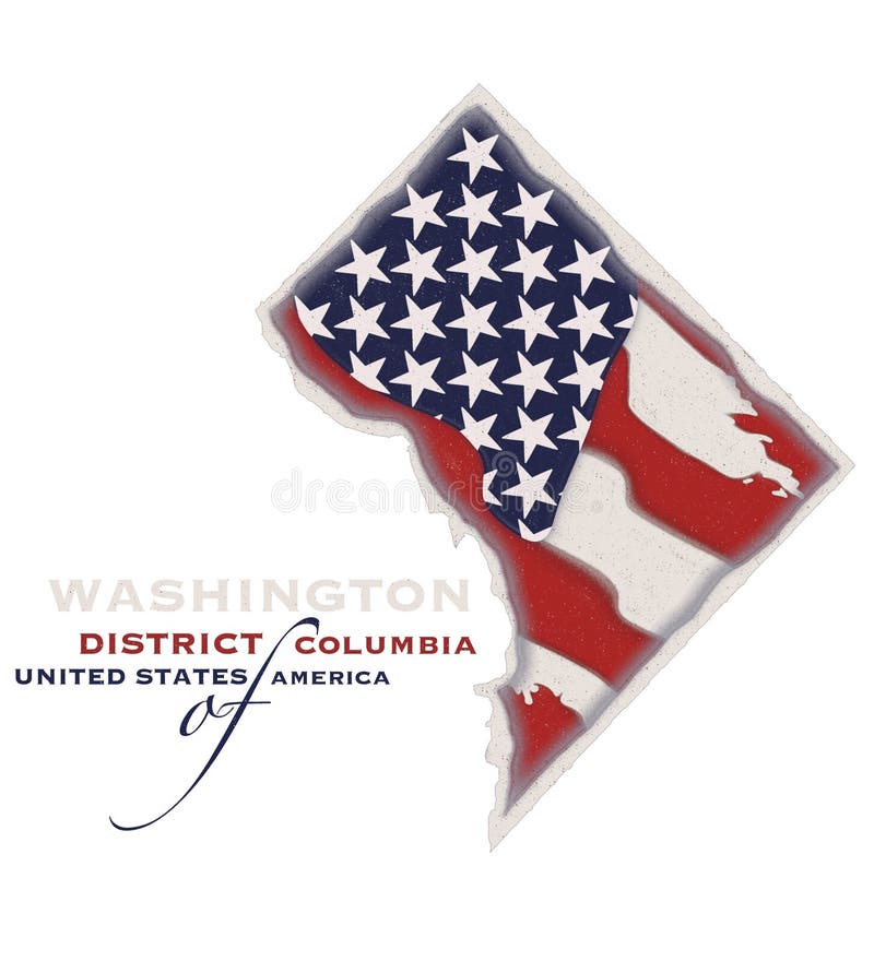 Washington Vector Illustration Bitmap Stock Illustration - Illustration ...