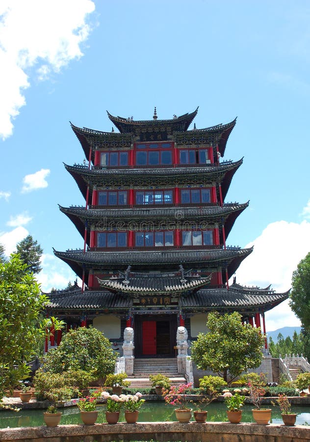 Ancient Chinese Towers stock photo. Image of asia, tree - 2758234