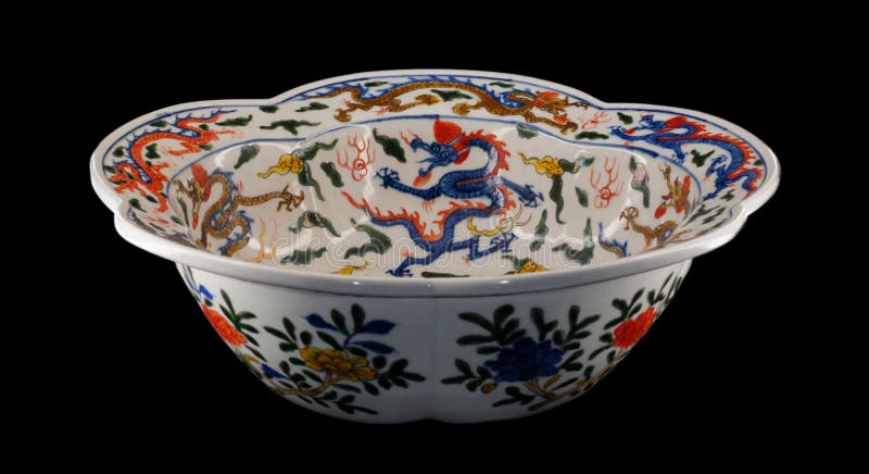 Wanli porcelain wucai stock photo. Image of dynasty - 290132186