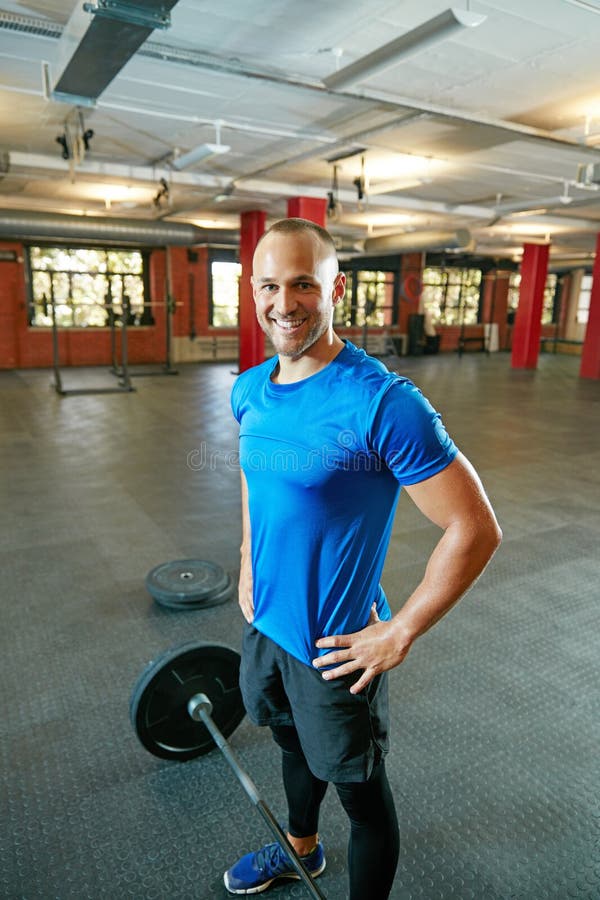 Want To Be Your Healthiest Self. Portrait of a Young Man at the Gym ... Want To Be Your Healthiest Self. Portrait of a Young Man at the Gym ...
