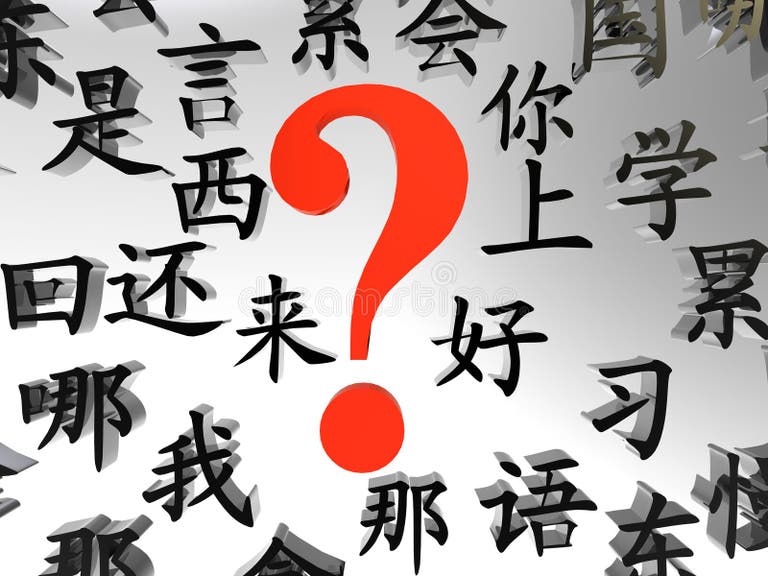 Chinese Question Mark Stock Illustrations – 197 Chinese Question Mark ...