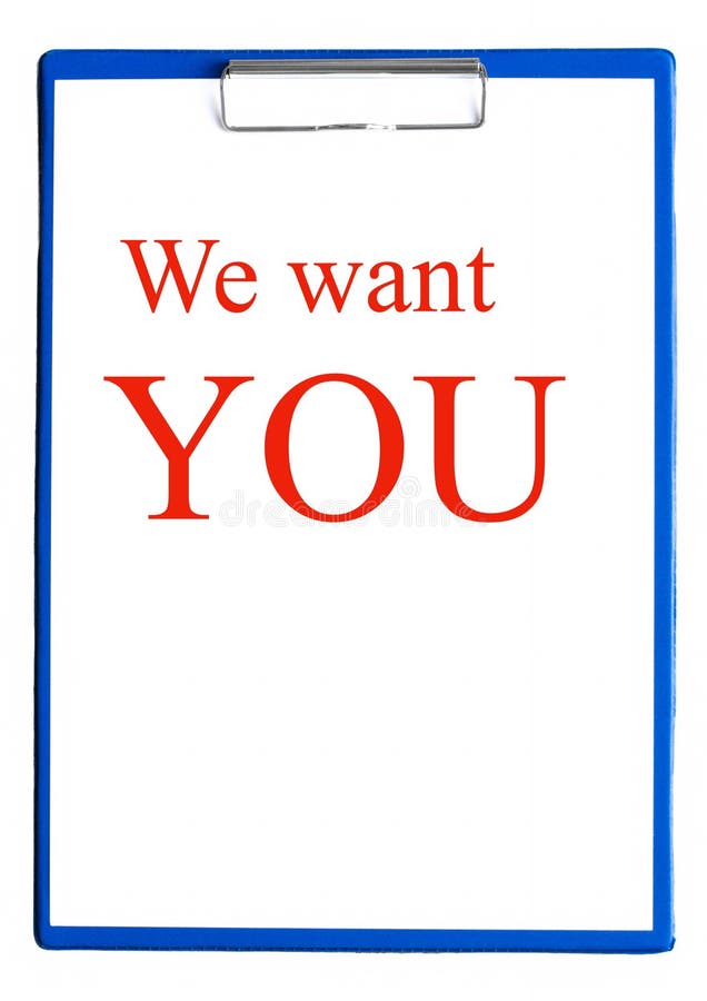 We want you stock photo. Image of paper, floor, graphic - 29304598