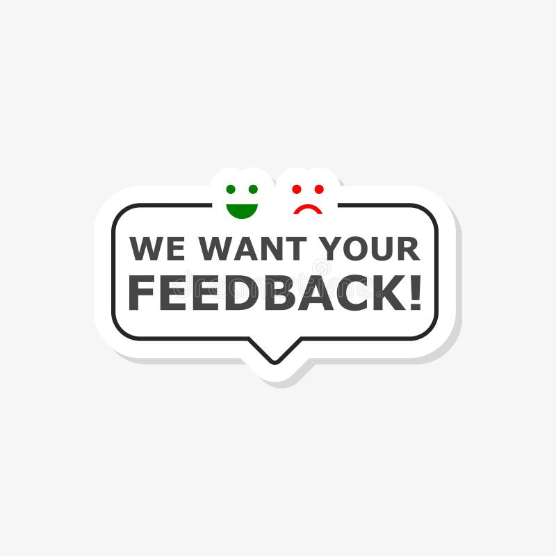 Feedback Sign Stock Illustrations – 66,032 Feedback Sign Stock ...