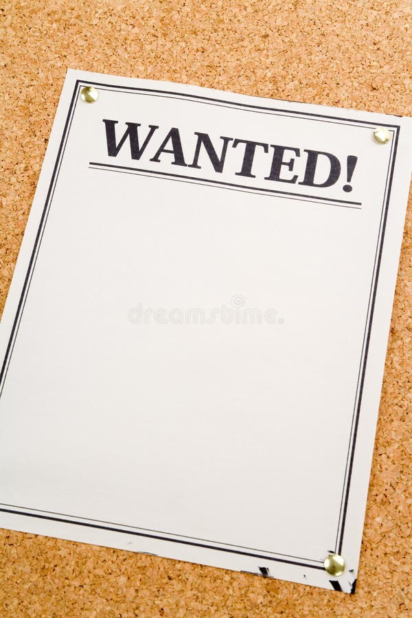 Wanted stock photo. Image of recruitment, wanted, hire - 4622938