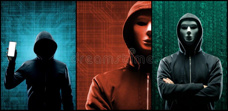 Wanted Hacker Is Coding Virus Ransomware Using Abstract Binary Code Concept Of Cyberattack 6297