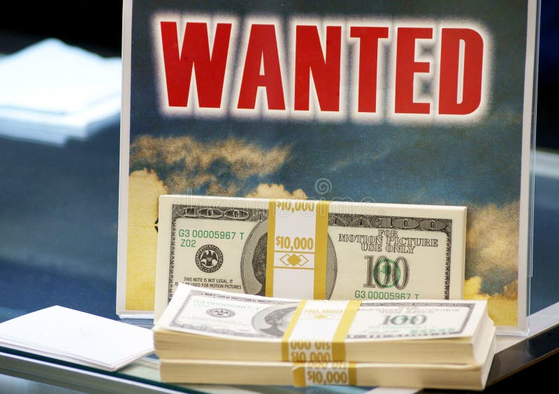 Wanted - Money! stock photo. Image of currency, cash - 23390300