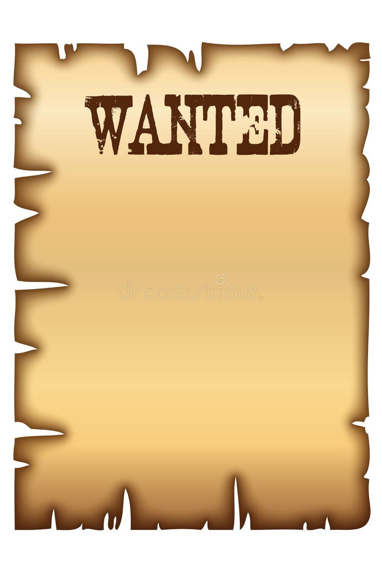 Empty Wanted Poster Stock Illustrations – 505 Empty Wanted Poster Stock ...