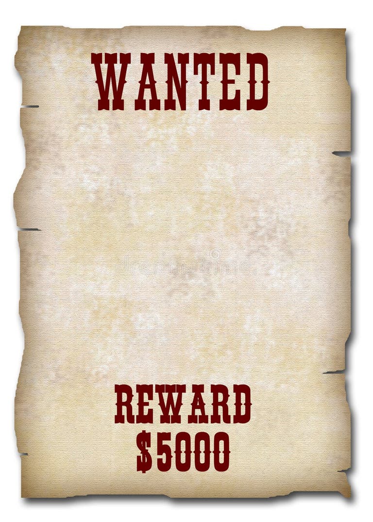 631 Old West Wanted Poster Stock Photos - Free & Royalty-Free Stock ...