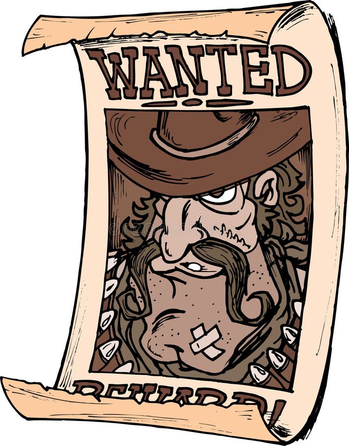 Wanted Poster Cartoon Character at Molly Cruz blog