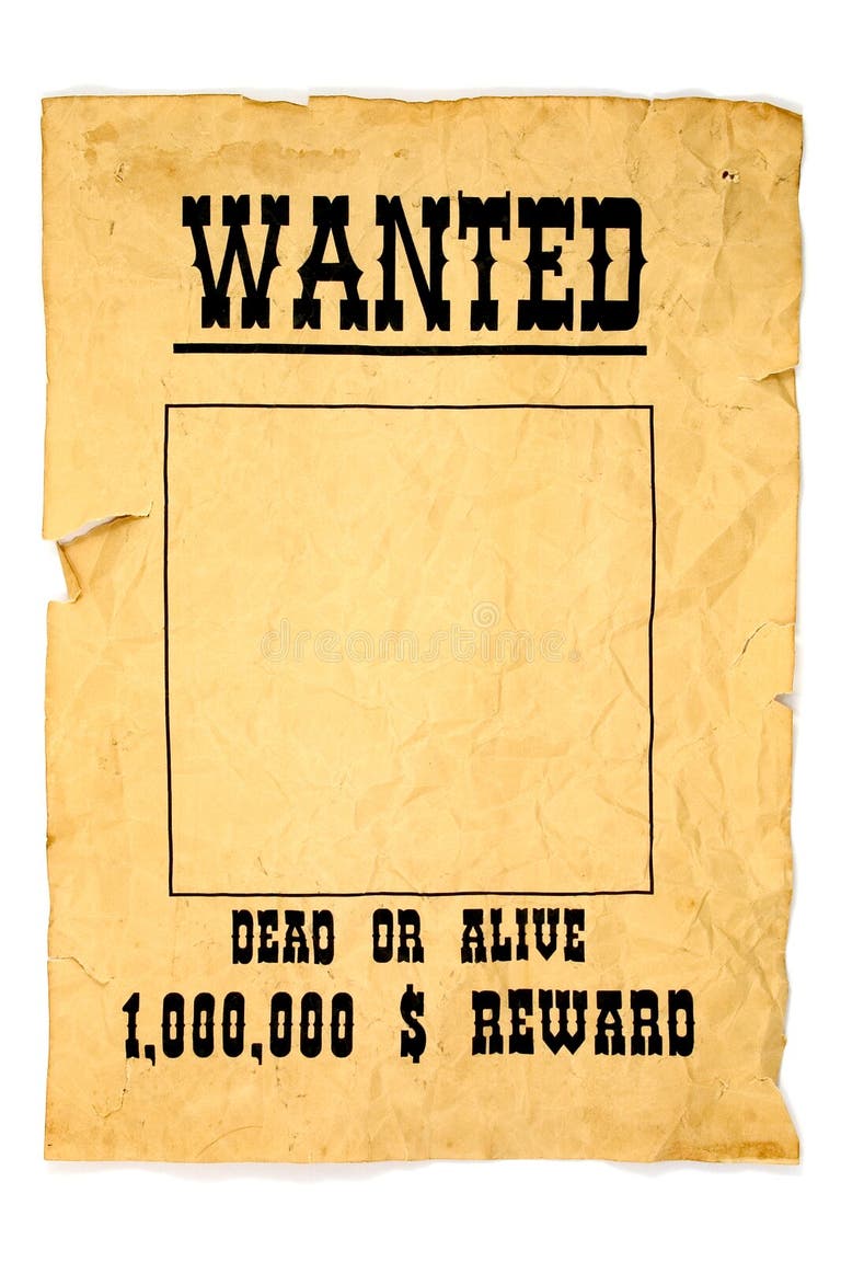 837 Aged Paper Wanted Poster Stock Photos - Free & Royalty-Free Stock ...