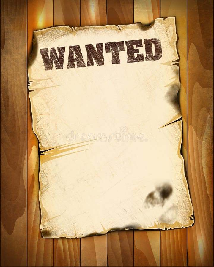 Empty Wanted Poster Stock Illustrations – 505 Empty Wanted Poster Stock ...