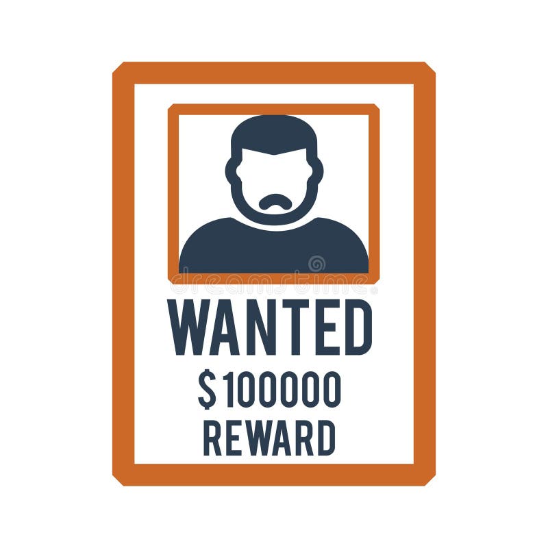 Wanted Poster Vector Illustration Isolated Flat Illustration Graphic ...