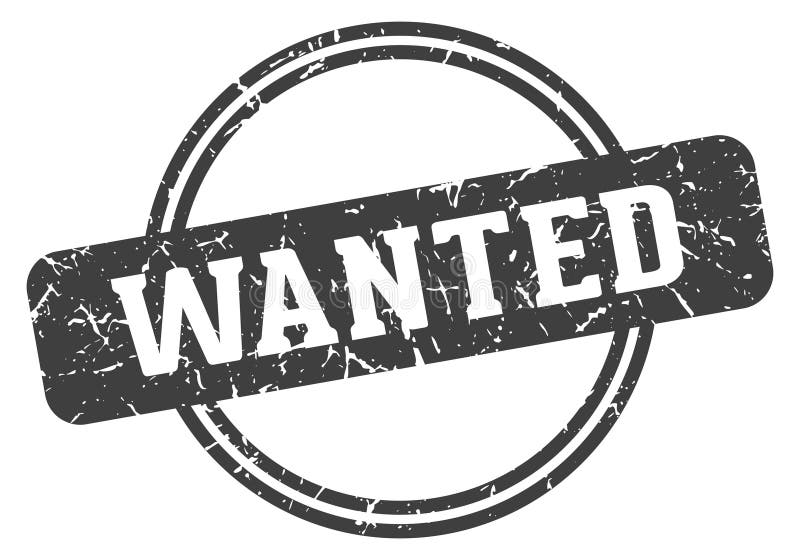 Wanted stamp stock illustration. Illustration of textured - 352609041