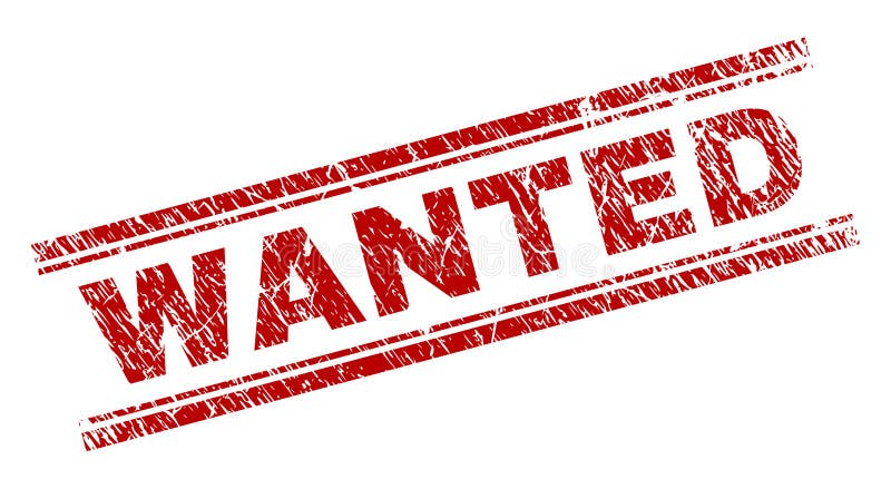 Scratched Wanted! Stamp with Fishing Double Hook Lowpoly Icon Stock ...