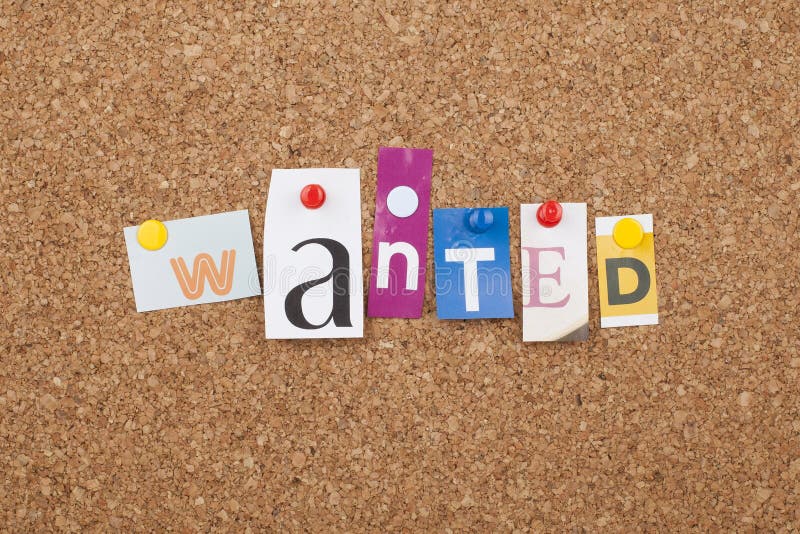 People Crowd Line Up HELP WANTED Door Stock Vector - Illustration of ...