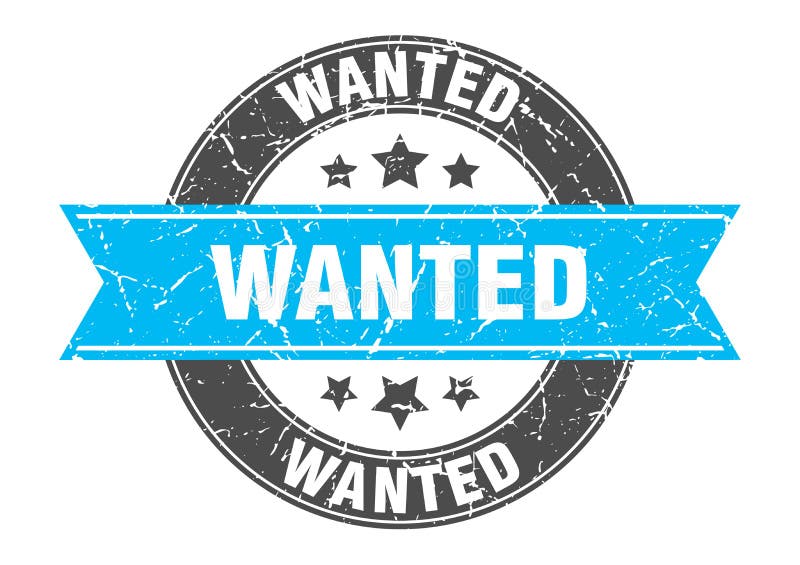 Wanted stamp stock vector. Illustration of banner, seal - 125012569